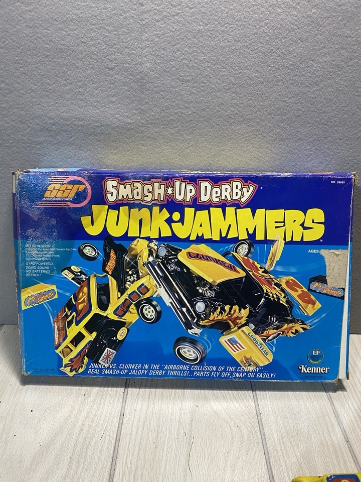 Kenner Junk Jammers Smash Up Derby Set SSP | eBay