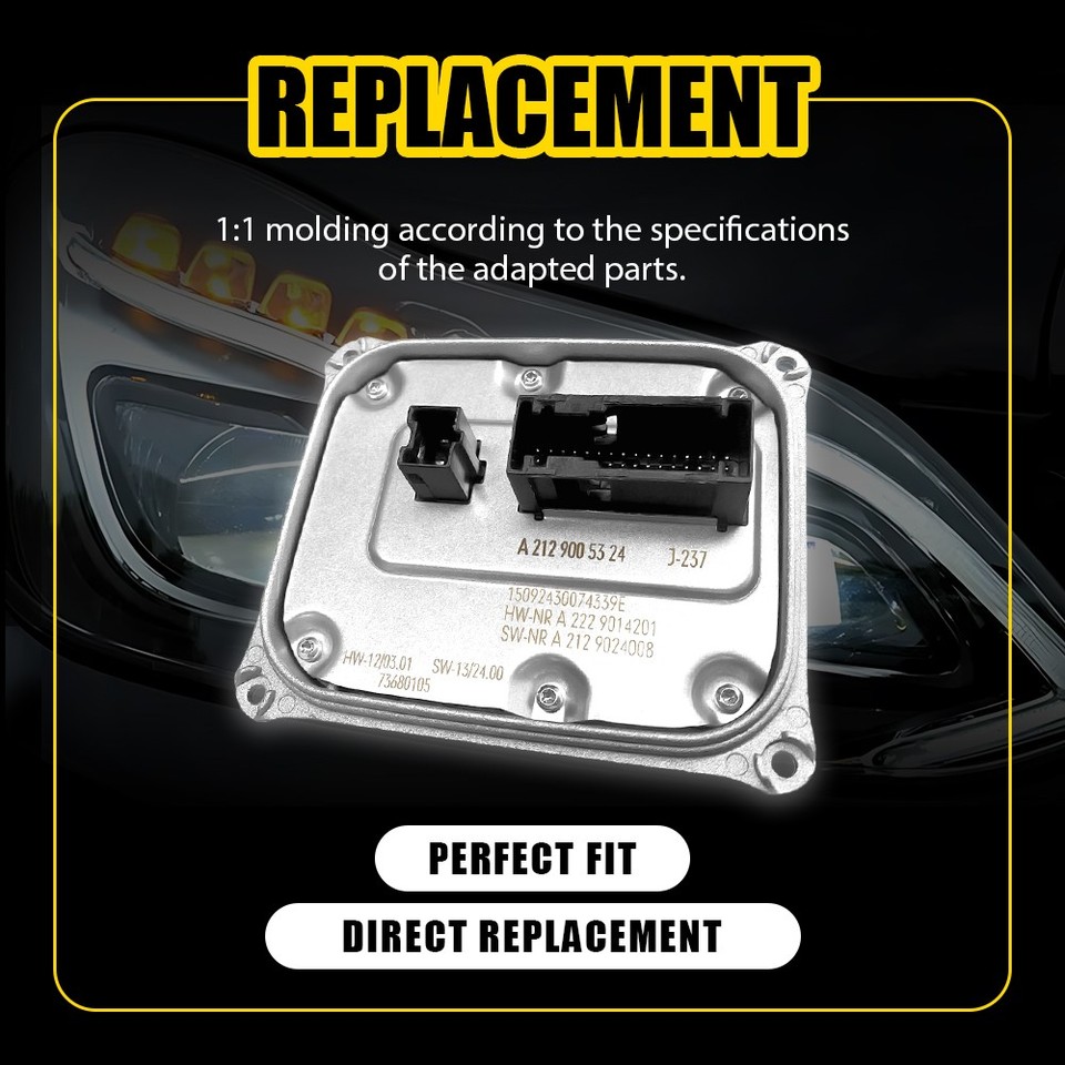 LED Ballast Headlight Voltage Regulator Module For Mercedes-Benz E400 ...