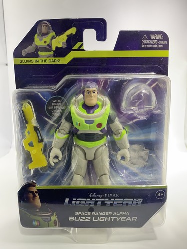 Disney PIXAR Space Ranger Alpha Buzz Lightyear Action Figure ( Glows ...