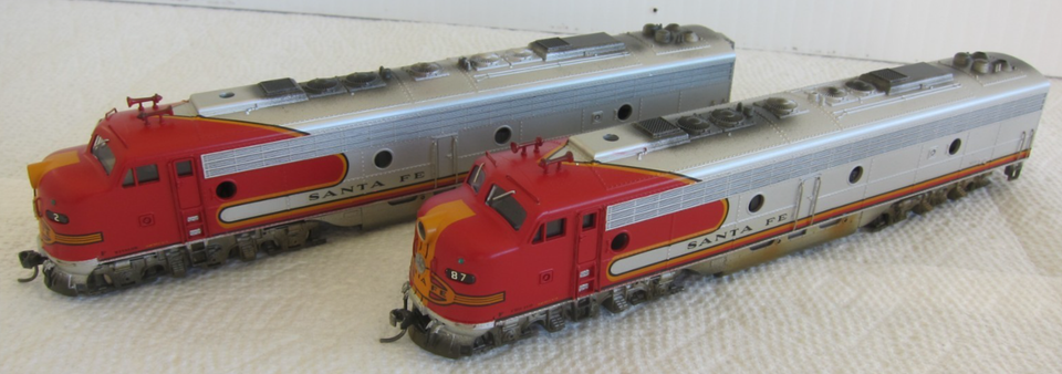 MODEL POWER AUSTRIA HO SANTA FE E9 A-A SUPER DETAILED, WEATHERED ...