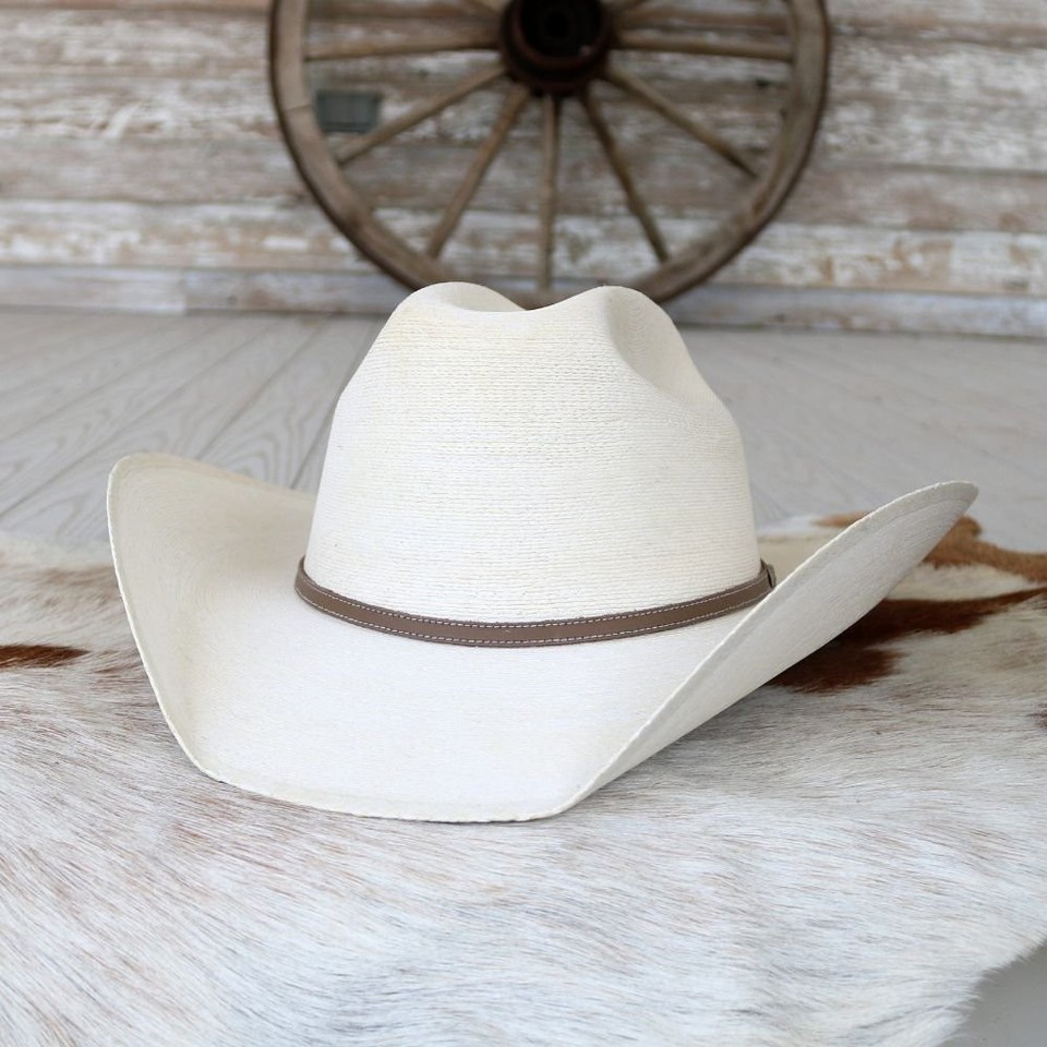 Atwood 7X Palm Leaf Cowboy Hat - Hereford | eBay