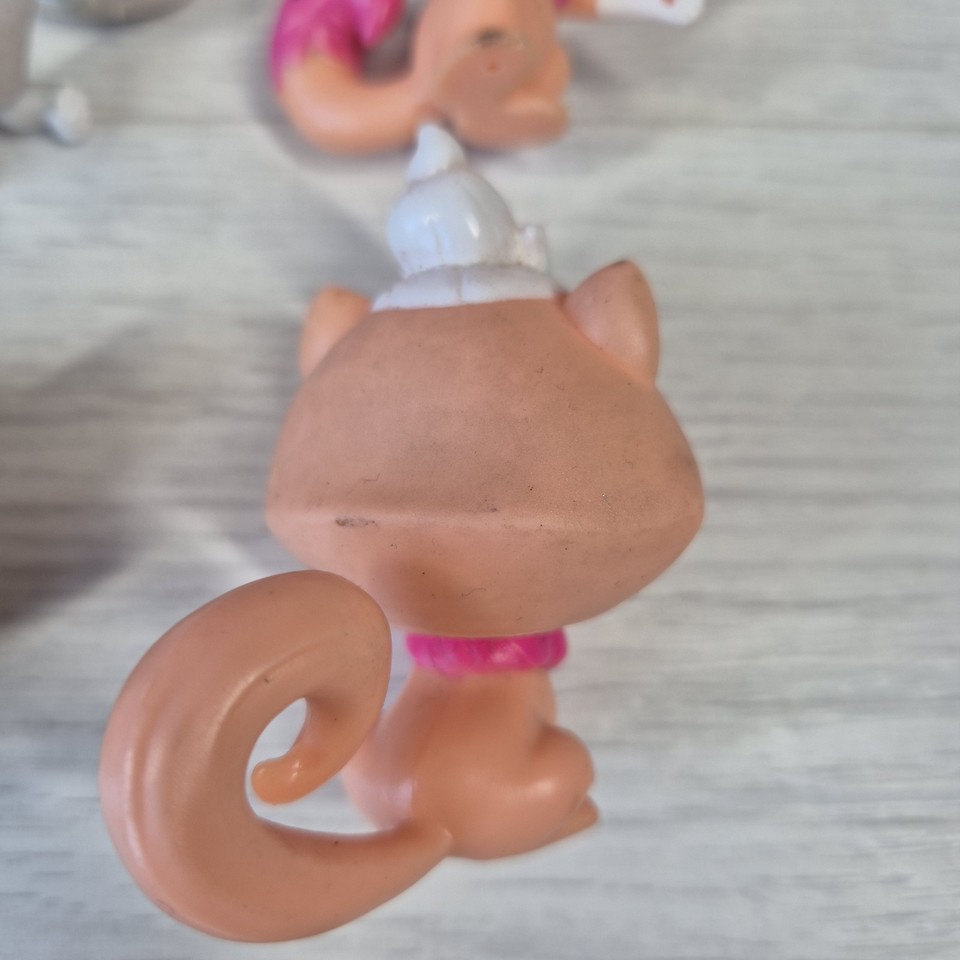 LPS Littlest Pet Shop shorthair cat x9 bundle with 2 Damaged With Nail ...