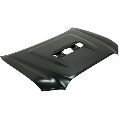 2016-2021 Toyota Tacoma Primed Steel Hood w/ Scoop Cut-Out | Black ...