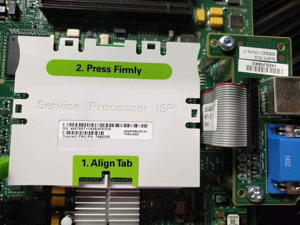 Sun Oracle T5-2 DUAL 16-core 3.6 System Board 8200636 &Service ...