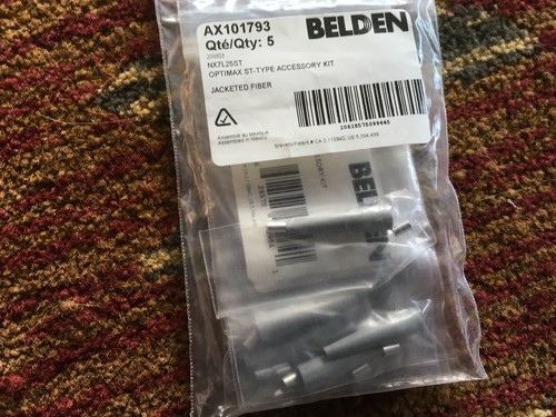 NEW 37 pc - BELDEN-ST OPTIMAX ACCESSORY KIT FOR JACKETED FIBER OPTIMAX ...