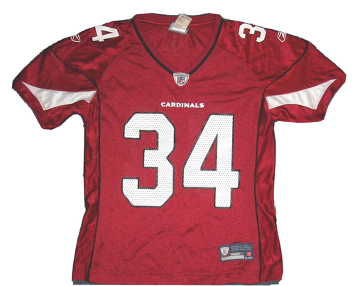 NEW REEBOK EQUIPMENT WOMEN'S NFL ARIZONA CARDINALS TIM HIGHTOWER JERSEY ...