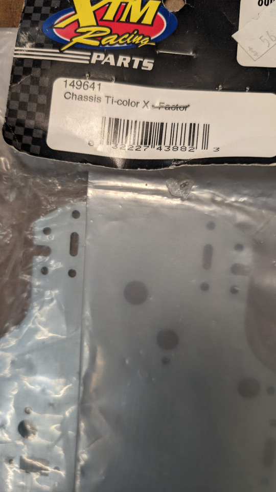 XTM X-Factor Ti-Color Chassis Plate #149641 NEW | eBay