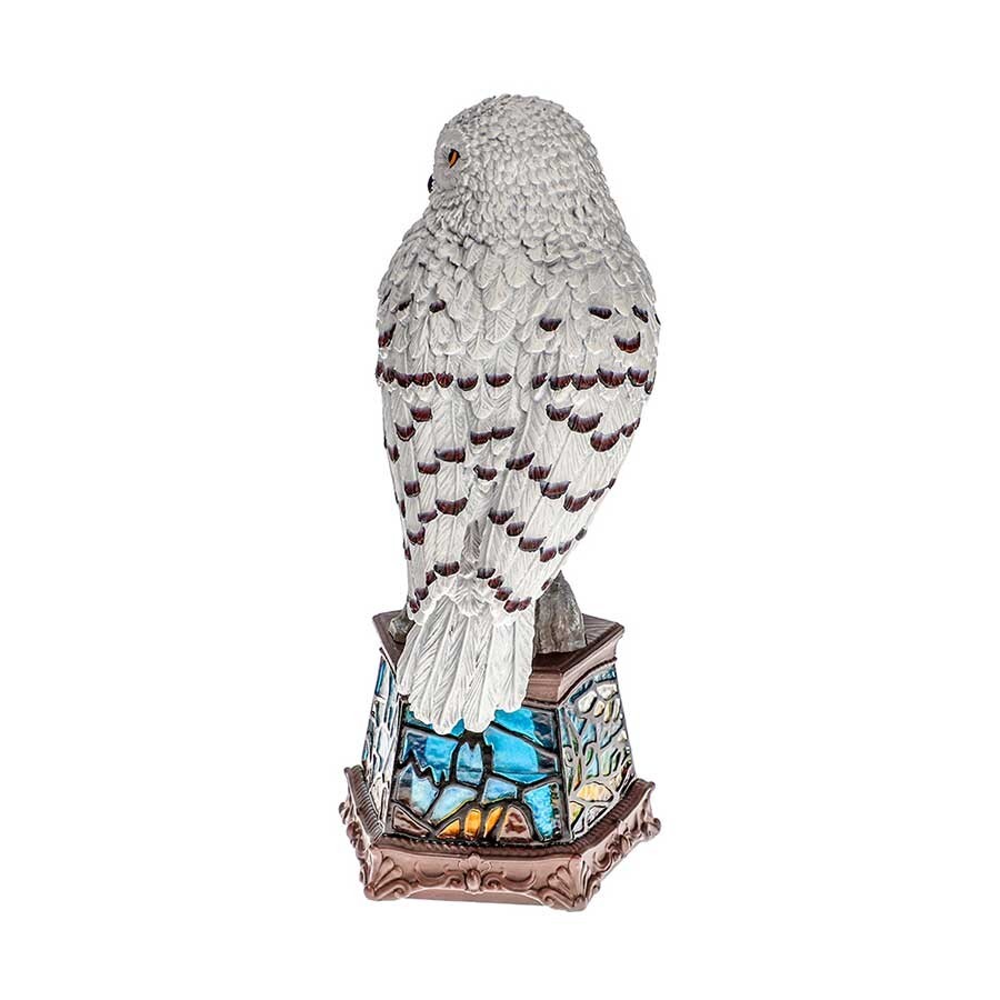 HARRY POTTER Hedwig Statue Music Box Hogwarts Night Mahou Dokoro W120× ...