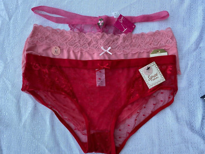 A7/ Spree Intimates Women's Underwear Panties 3-Pair Nylon Perfect | eBay