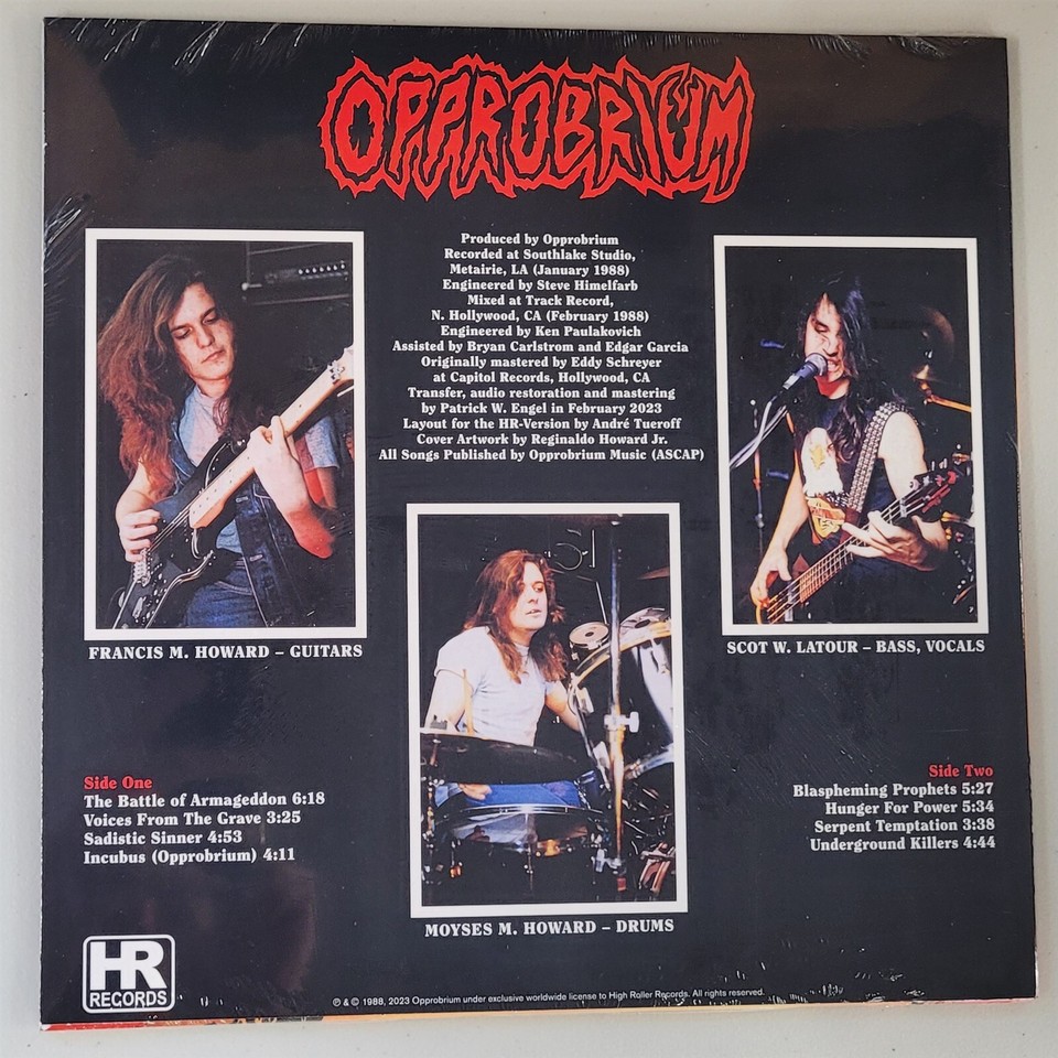 Opprobrium Serpent Temptation Red Vinyl LP Record new Incubus | eBay