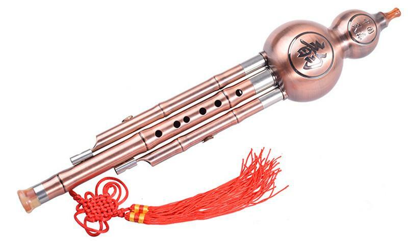 Hulusi Cucurbit Flute Chinese Traditional Instrument Bottle Gourd Gift ...