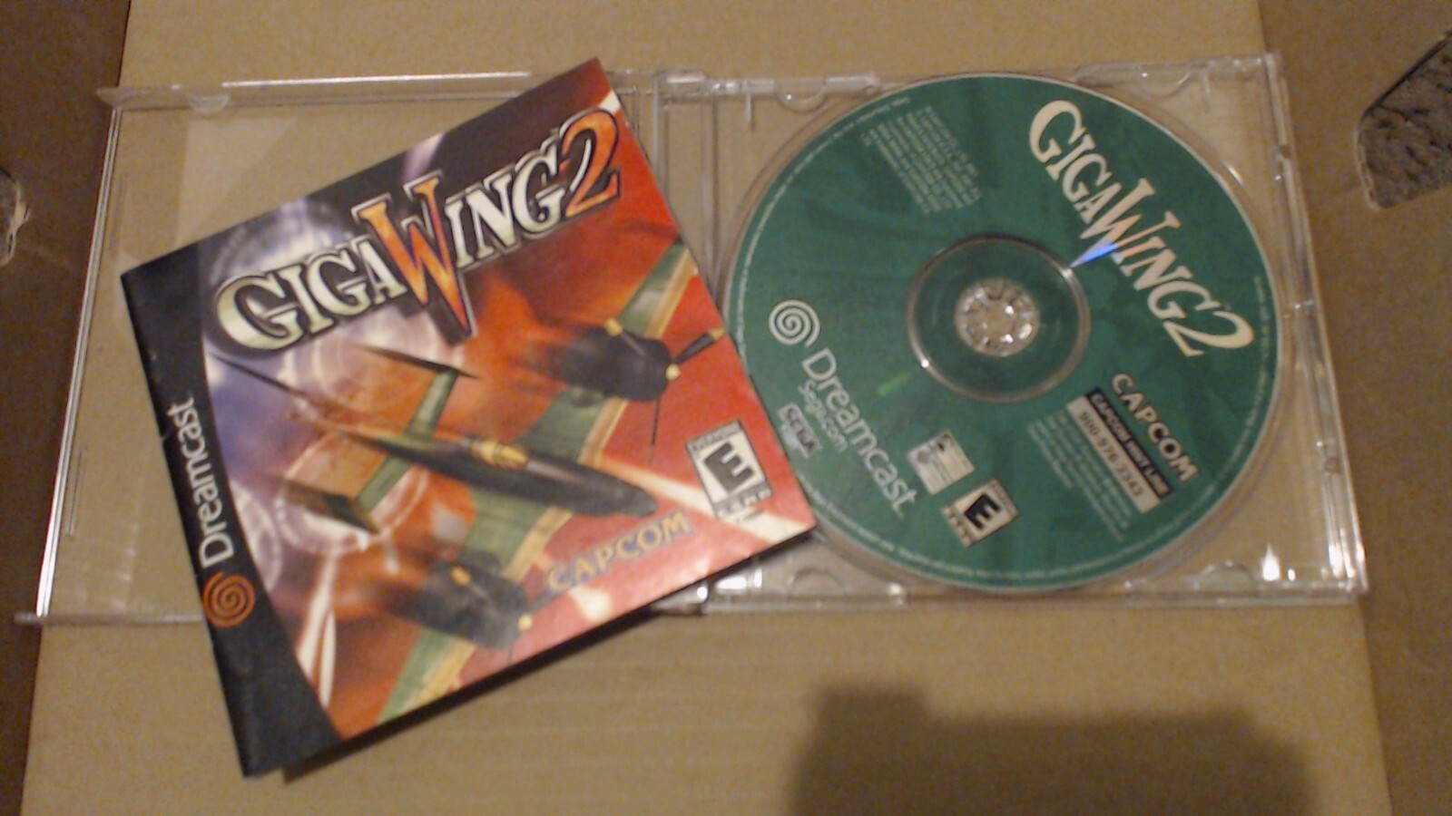 Giga Wing 2 (Sega Dreamcast) Playable disc with Manual - SHMUP - NICE ...