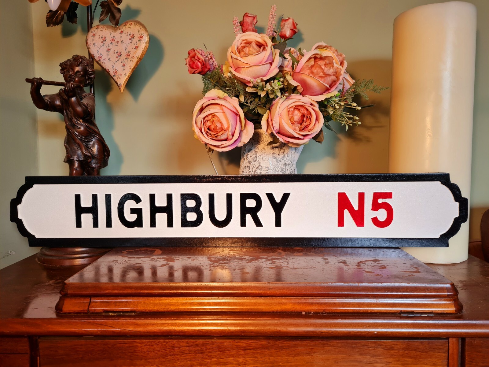 Highbury London Street Sign Indoor Football Street Sign Islington ...