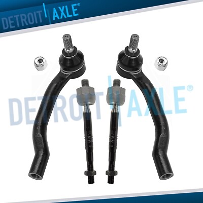 Front Left Right Inner Outer Tie Rods for 2018 2019 2020 2021 2022 ...