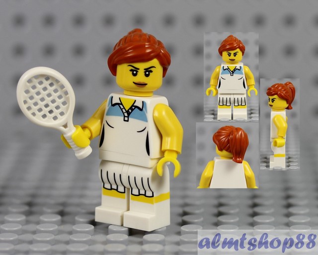 LEGO Series 3 - Tennis Player 8803 Collectible Minifigure Fermale ...