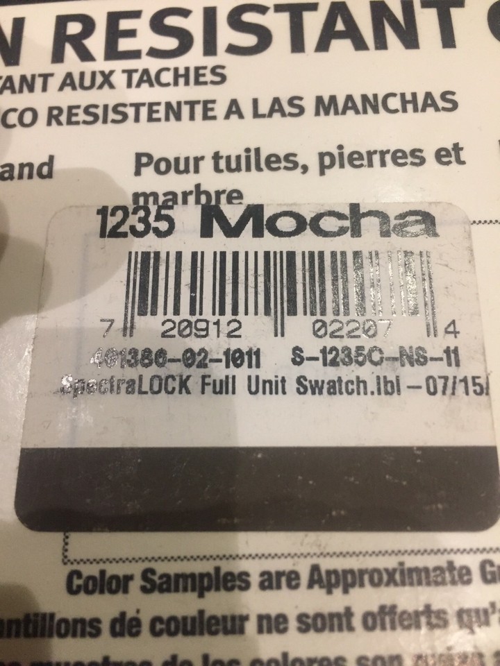 Laticrete SpectraLOCK Stain Resistant Grout Part C, Full Unit (9 lb ...