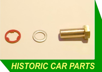 HV5 SU Carb Float Chamber Overflow Bolt & Seals for MG TA Midget 1292 ...