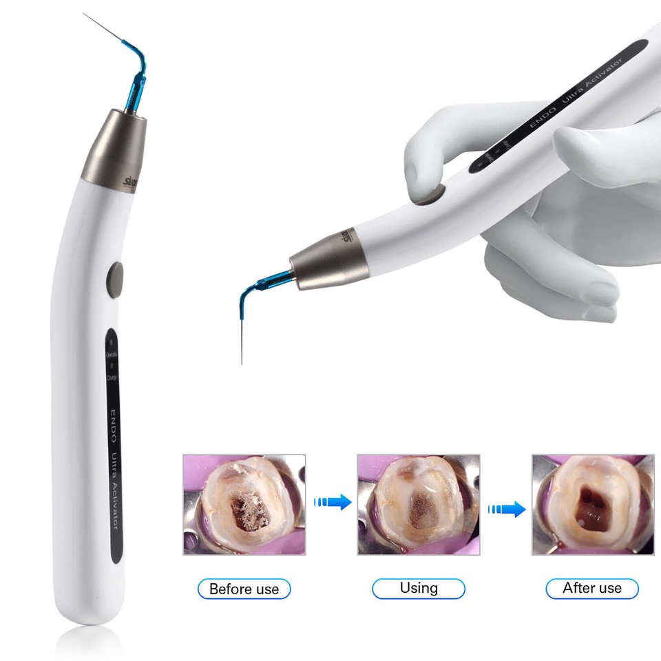 Dental Endo Activator Ultrasonic Irrigator Root Canal Scaling Handpiece ...