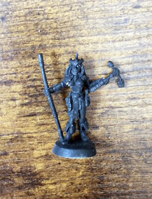 AD&D miniature Cleric with Staff and Warhammer 11-002 1988 Ral Partha ...