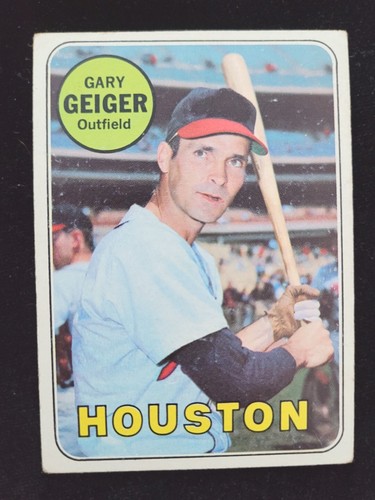 1969 TOPPS #278 GARY GEIGER HOUSTON ASTROS VINTAGE CARD | eBay