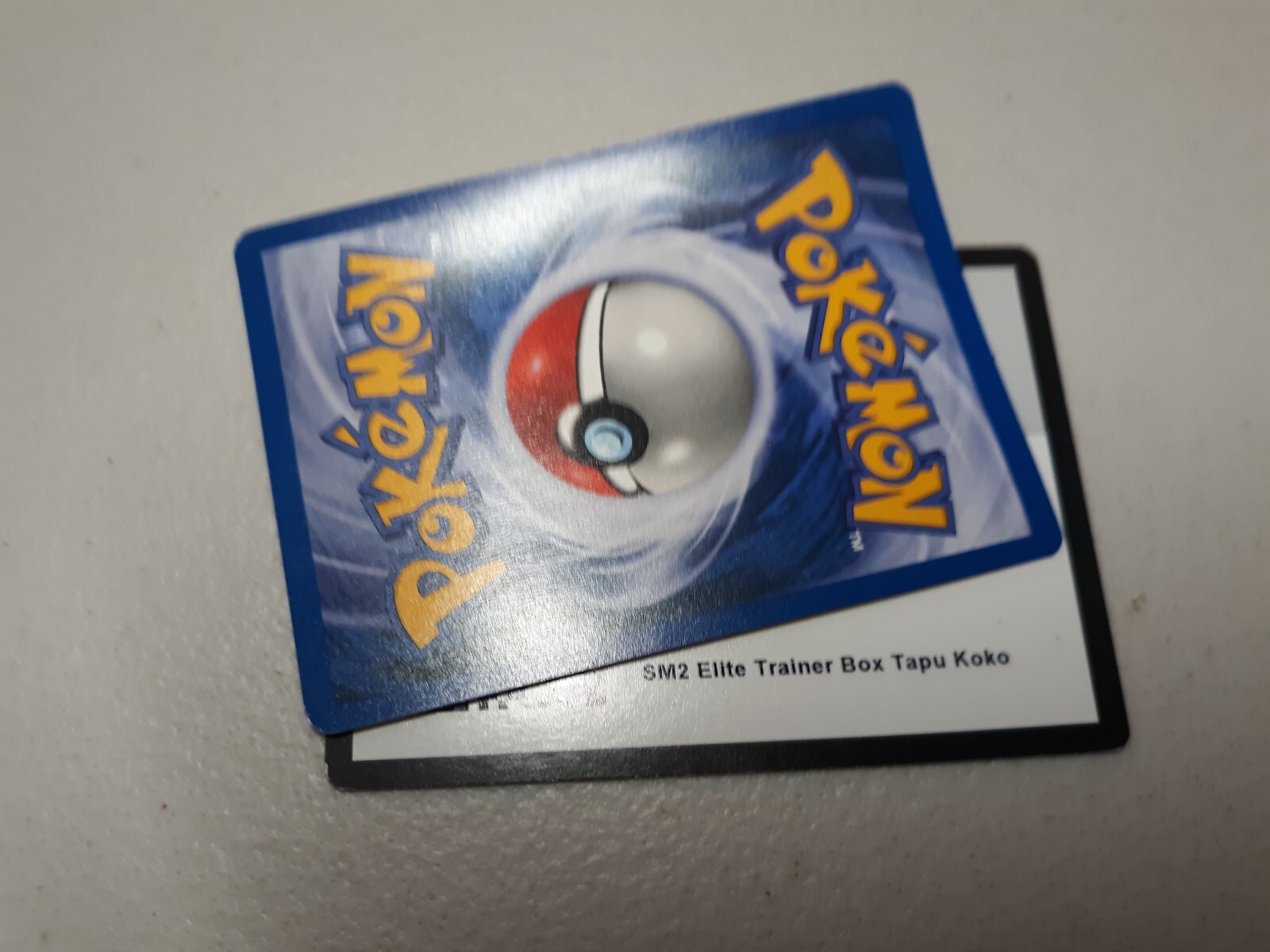 Pokemon Trading Card TCG Online Game Code Card SM2 Elite Trainer Box ...