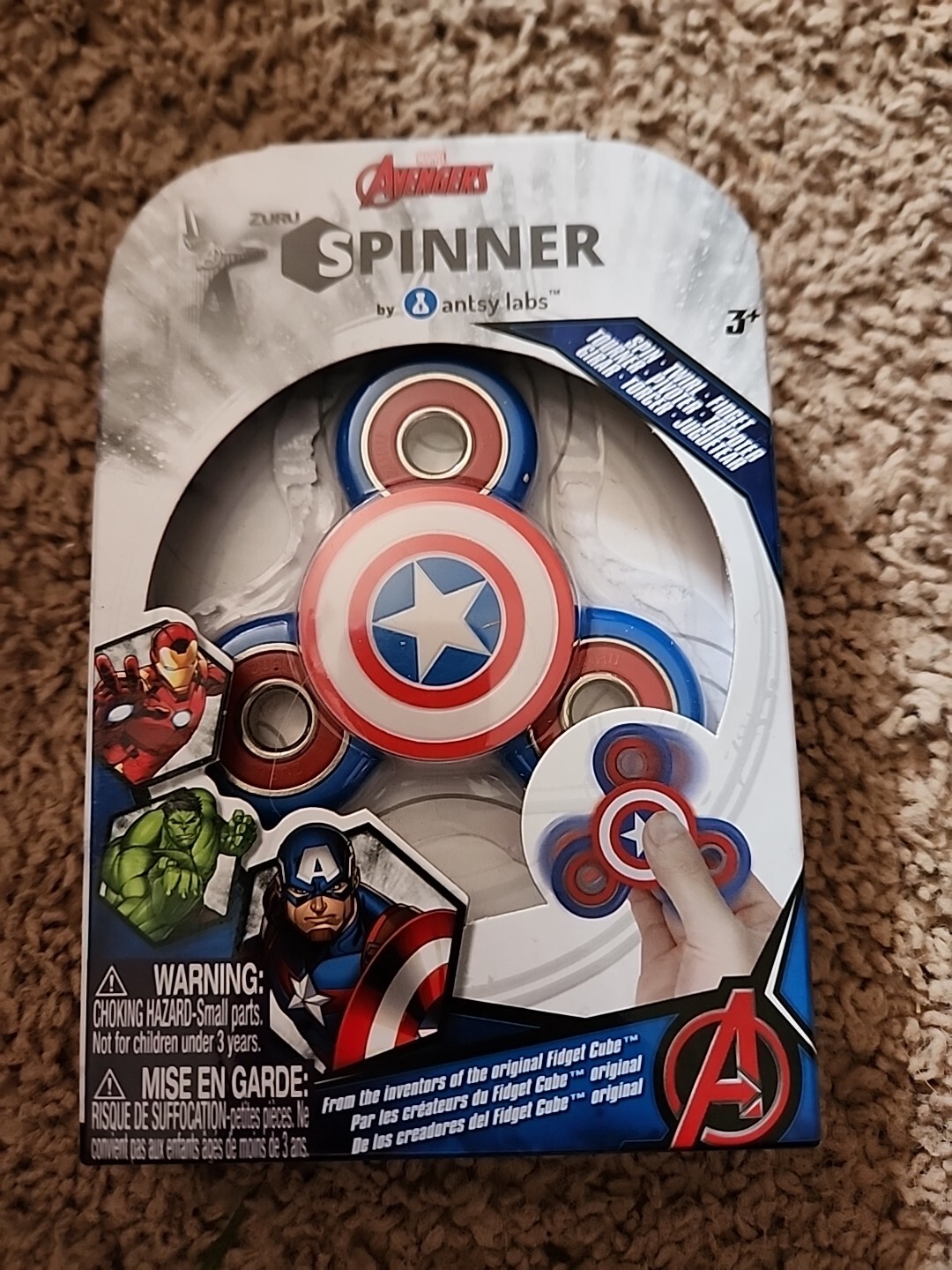 Captain America Fidget Spinner | eBay