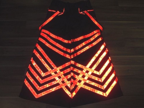 Heatwave phat pants rave gear reflective dance wear hardstyle reflector ...