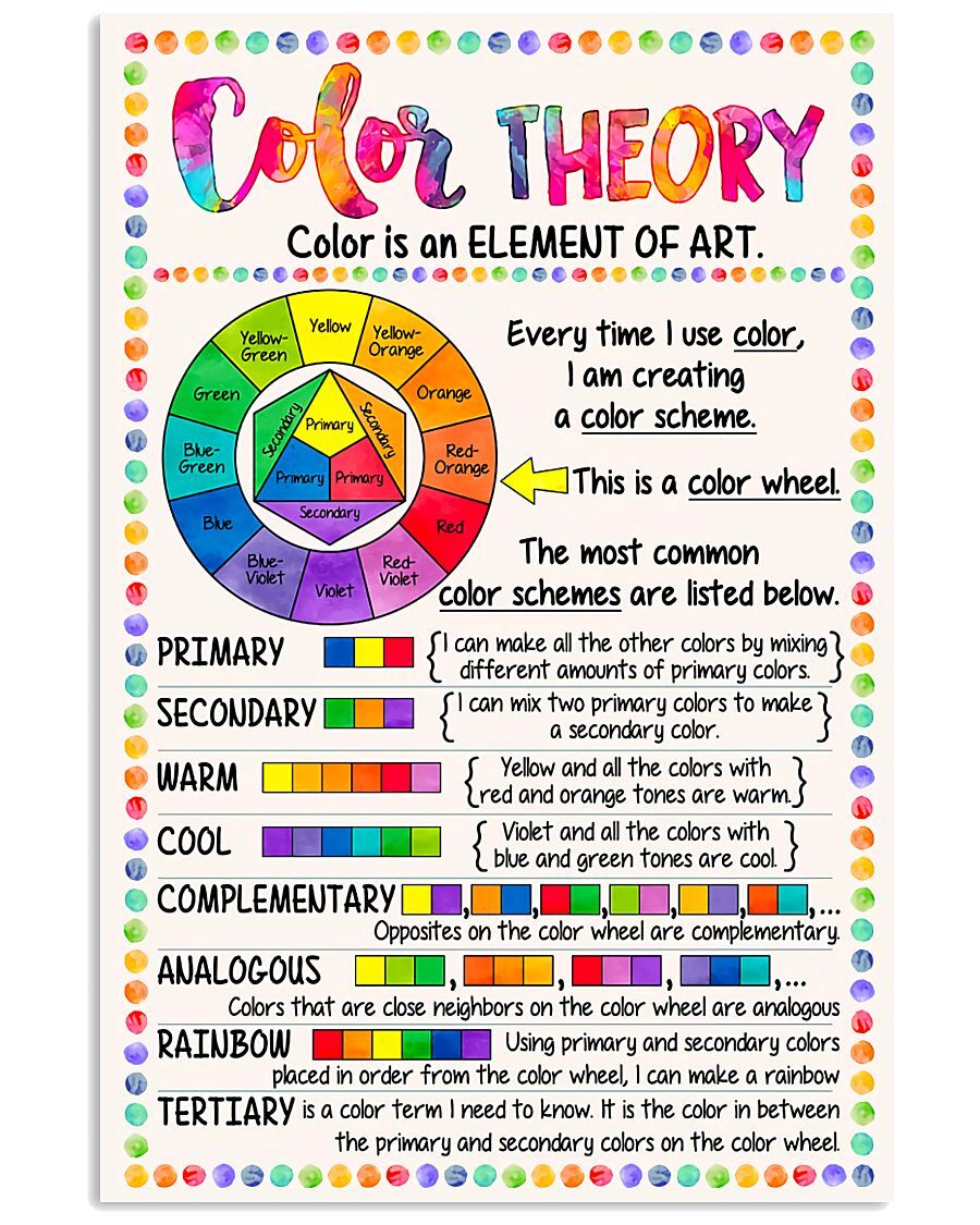 Elemento De Color Del Arte