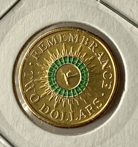 2014 "Green Dove" - Remembrance Day - $2 Coin Uncirculated | eBay