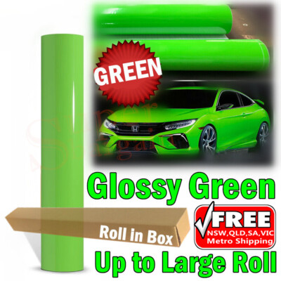 Glossy Apple Green Car Vinyl Wrap Vinyl Sticker Decal Vinyl Stickers ...