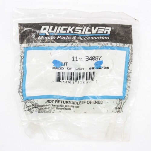 QuickSilver Nut Part Number - 11-34087 | eBay