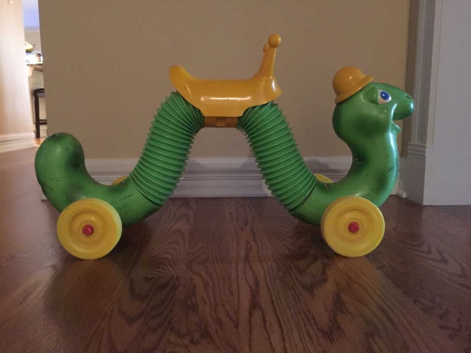 Vintage 1970s Hasbro INCHWORM Ride On Toy Excellent Pre- Owned ...