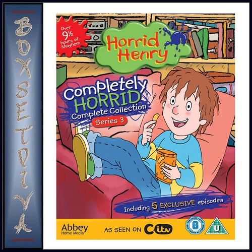 HORRID HENRY - COMPLETELY HORRID COLLECTION SERIES 3 **BRAND NEW DVD ...