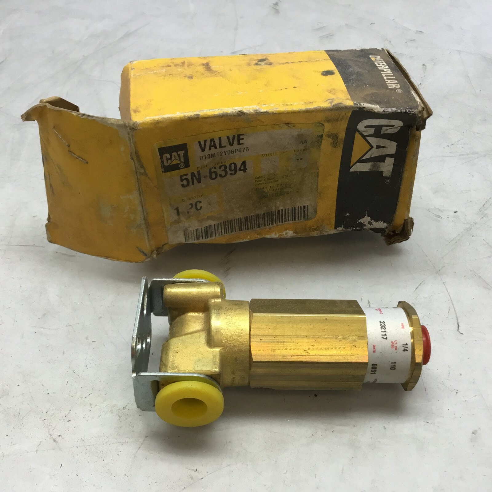 CATERPILLAR 5N-6394 Valve CAT 5N6394 | eBay