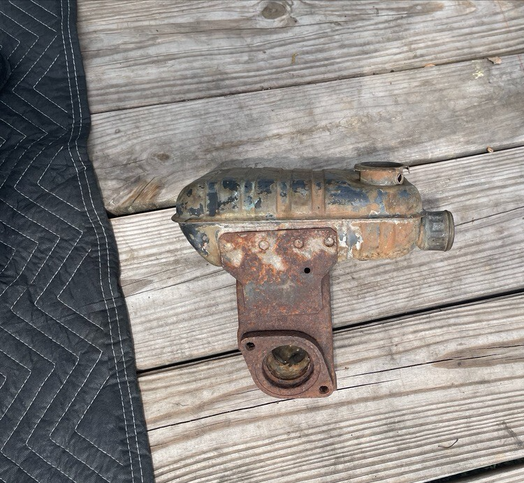 1961-1964 Ford expansion tank for V8 engine OEM | eBay