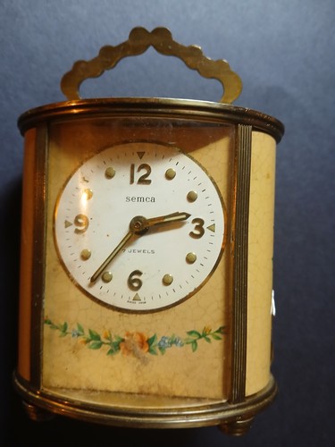 Vintage SEMCA Swiss Made Musical Alarm Clock | eBay