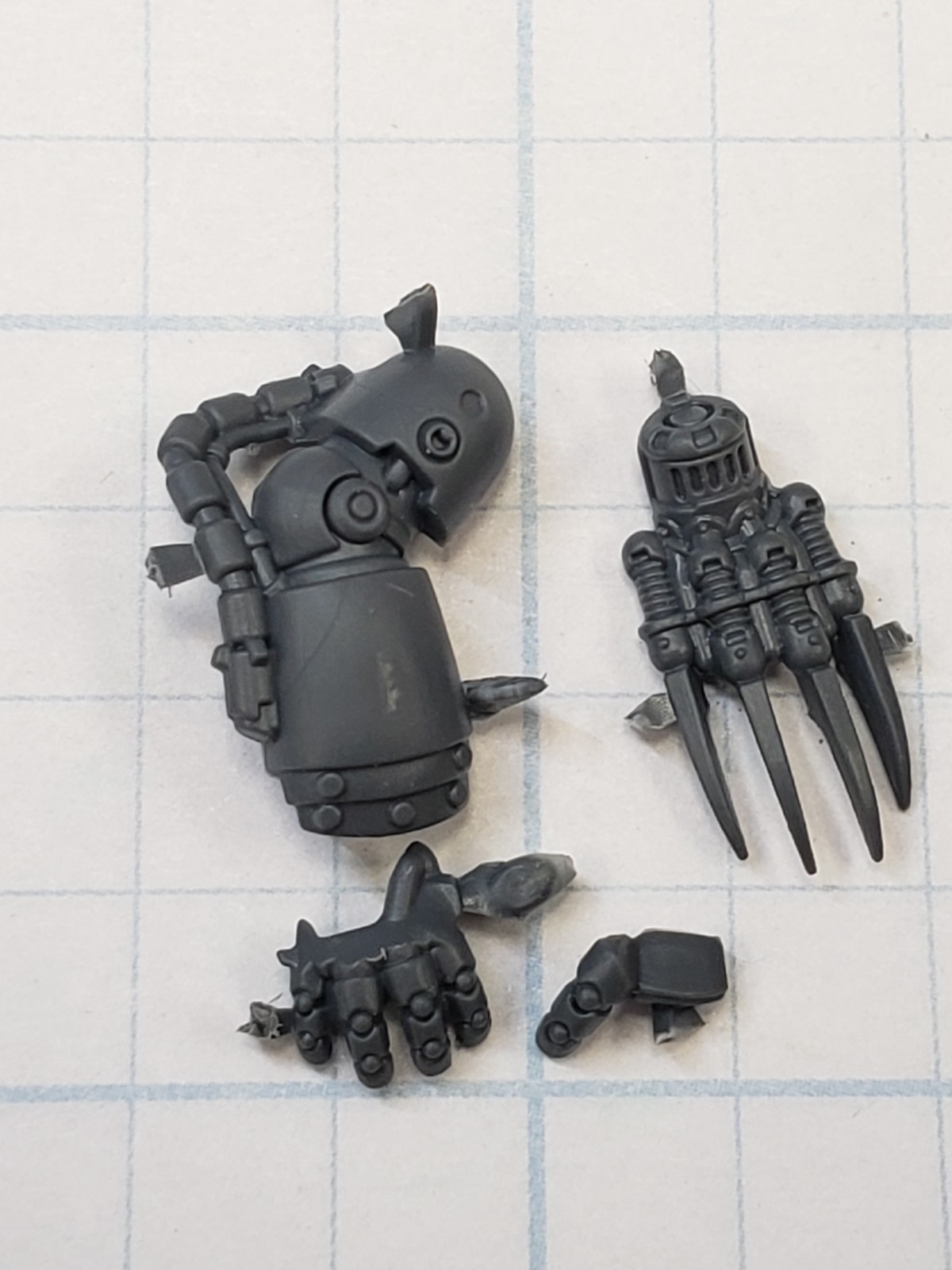 30K Space Marine Bits Mark III Tactical Squad Power Fist Lightning Claw ...