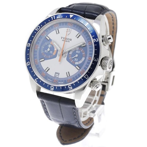 TUDOR 70330 Heritage Chrono Chronograph Automatic Men's #C112 | eBay