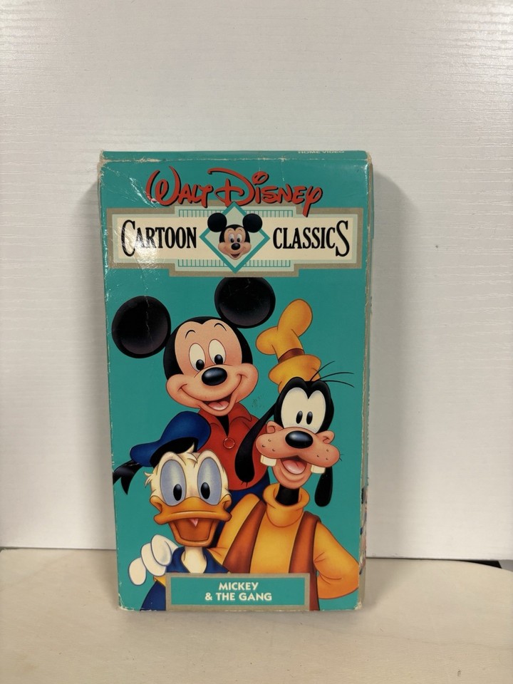 Bundle of 2 Walt Disney Cartoon Classics VHS – Fun on the Job! & Mickey ...