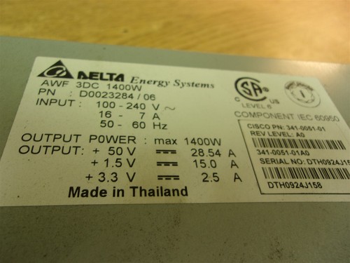 Delta D0023284/06 PWR-1400-AC Power Supply 1400W *FREE SHIPPING* | eBay