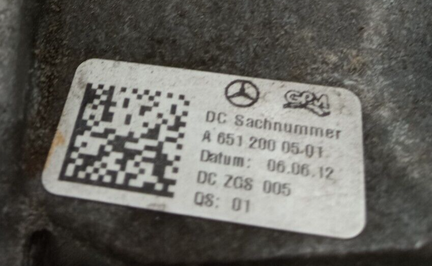 Water Pump Mercedes A 200 CDI W176 A6512000501 | eBay