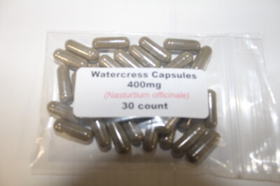 Watercress Capsules (Nasturtium officinale) 400 mg - 30 count | eBay