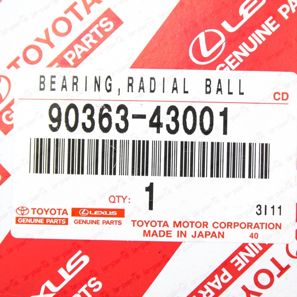 Genuine Toyota 4Runner Tacoma FJ Gx470 LX Front Axle Shaft Bearing ...