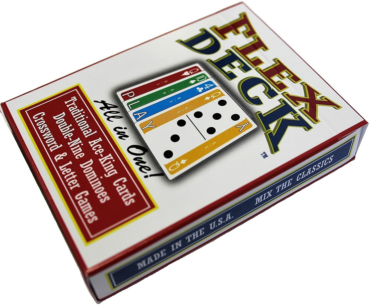 FlexDeck Flexible Card Game Flex Deck Double 9 Dominoes Poker Crossword ...