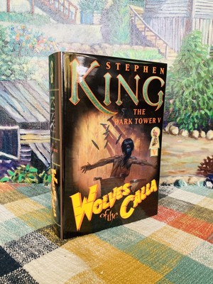 SIGNED - WRIGHTSON! Stephen King Wolves of the Calla TRUE 1st Ed. $35. ...