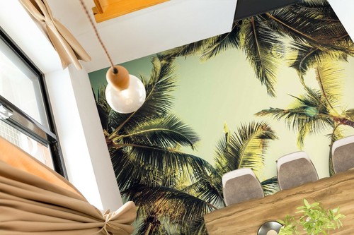 3D Coconut Tree 6874NA Floor WallPaper Murals Wall Print 5D AJ ...