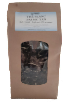 TH30D - Thé BLANC PAI MU TAN ou PAI MU DAN du FUJIAN en sachet de 1 ...