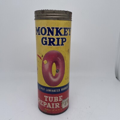 Monkey Grip Tube Repair Vintage Canister 7” | eBay