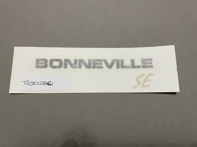 Triumph Bonneville Decal T2302861 Sticker Graphic NOS | eBay