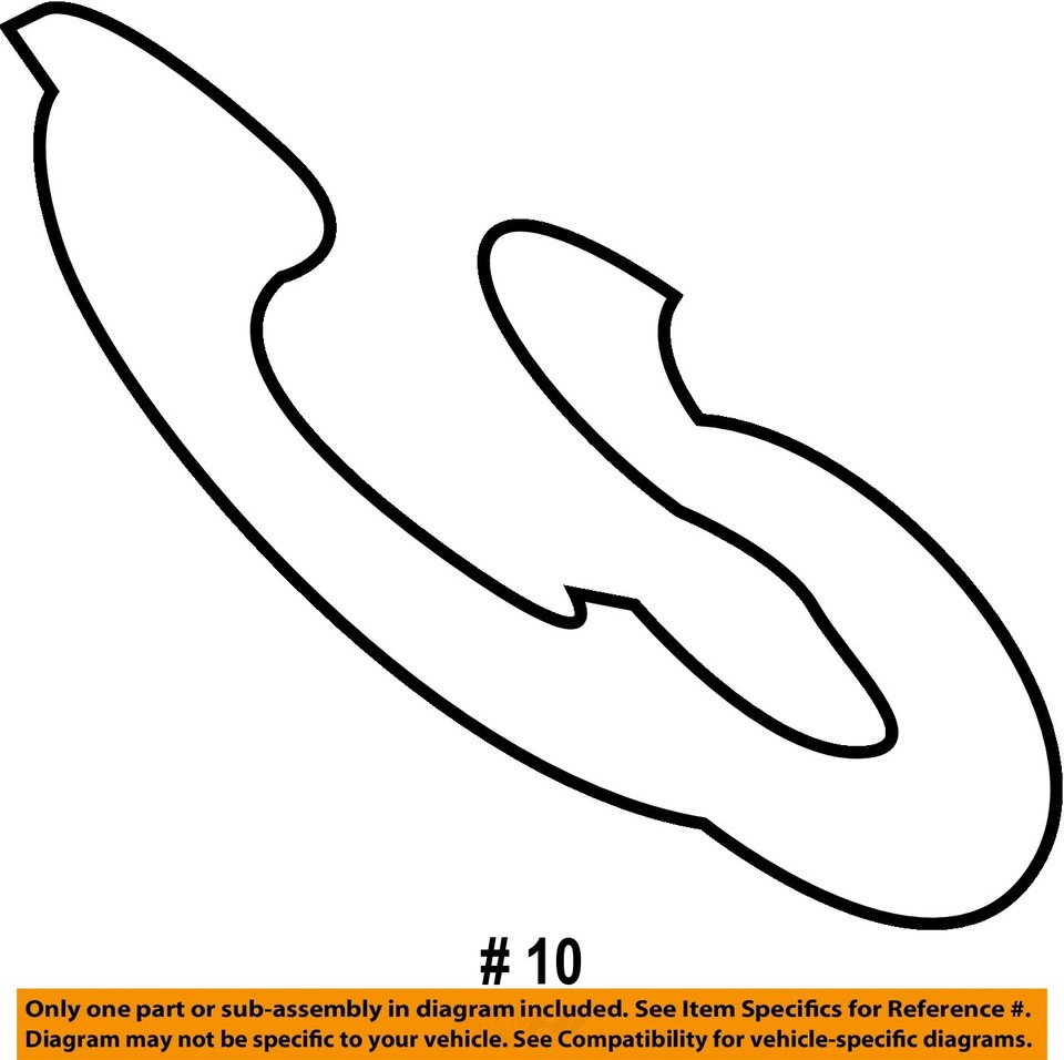 GM OEM 14-23 Camaro Cooling Oil Cooler-Inlet Pipe Retainer Clip ...